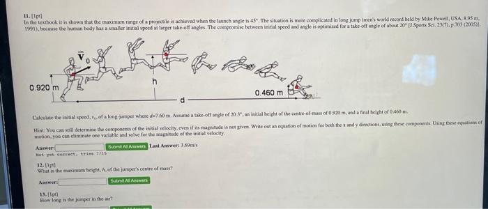 The figure shows the trajectory of a golf ball in | Chegg.com