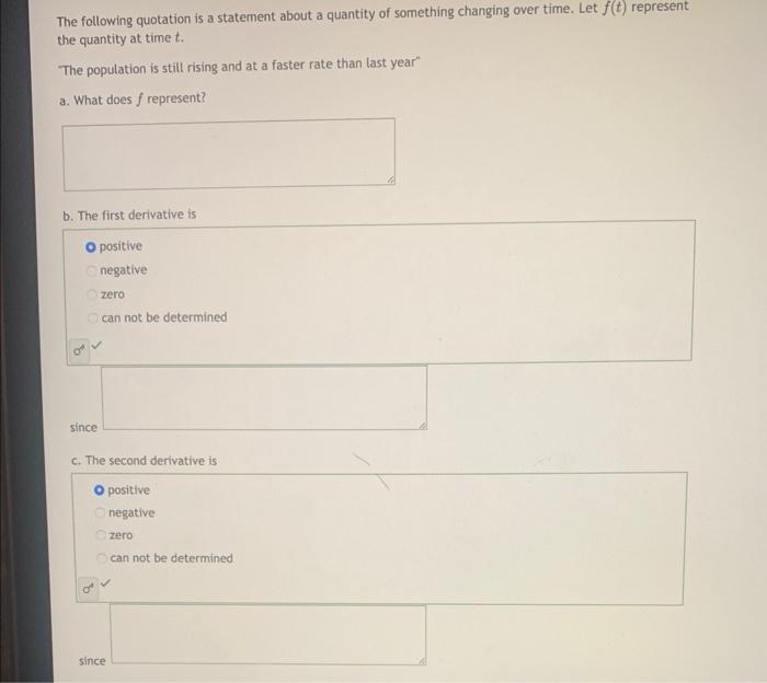 Solved The following quotation is a statement about a | Chegg.com