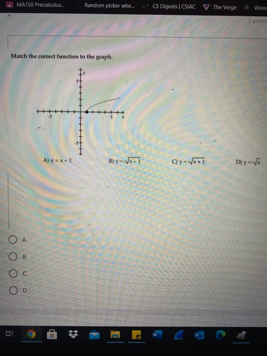 Solved MA150 Precalculus... Random picker whe.. CS Digests | Chegg.com