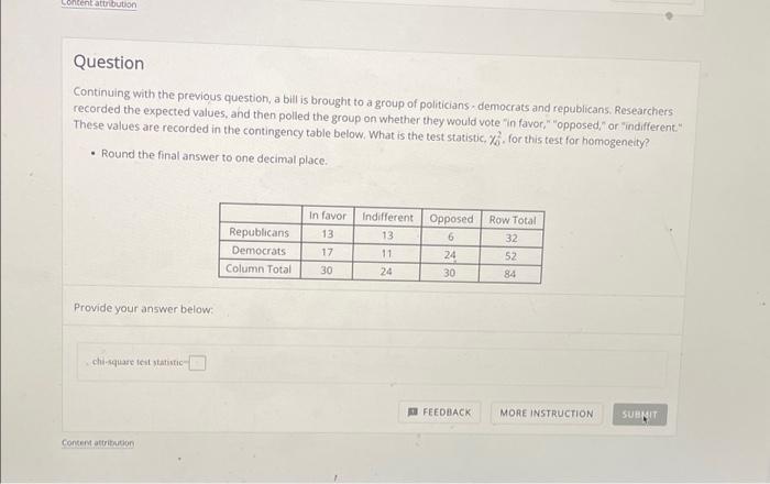 Solved Content attribution Question Continuing with the | Chegg.com