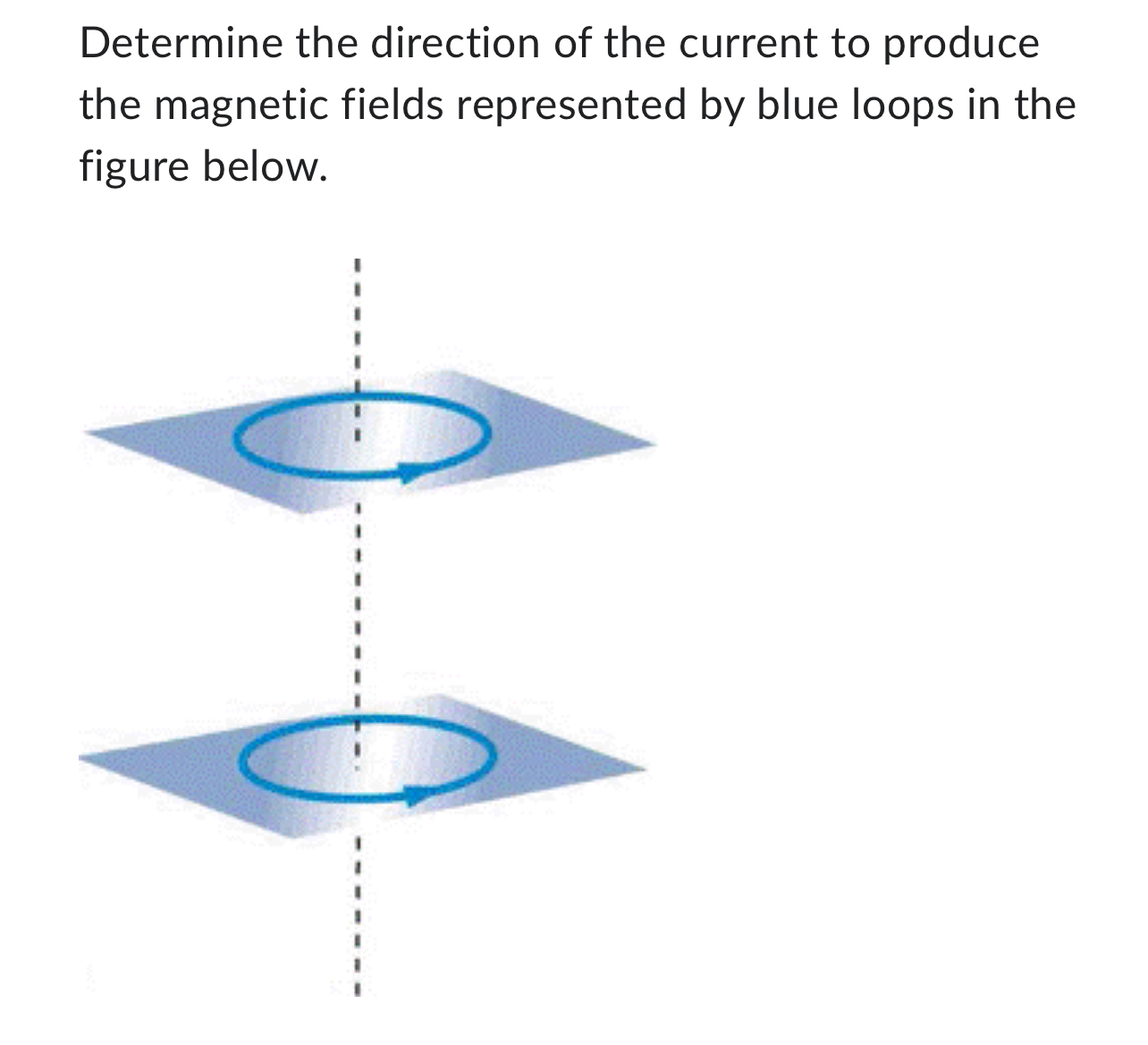 Solved Determine the direction of the current to producethe | Chegg.com