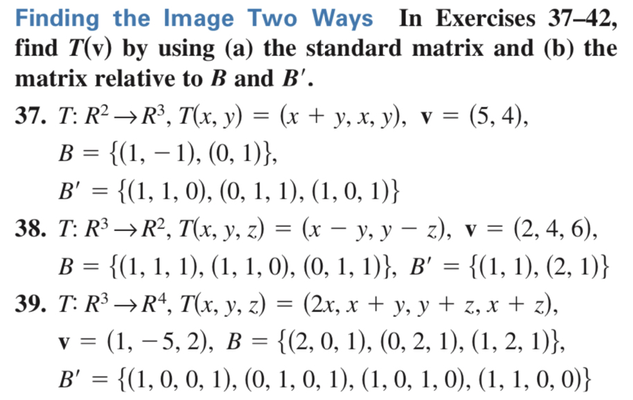 Solved Finding the Image Two Ways In Exercises 37-42,find | Chegg.com