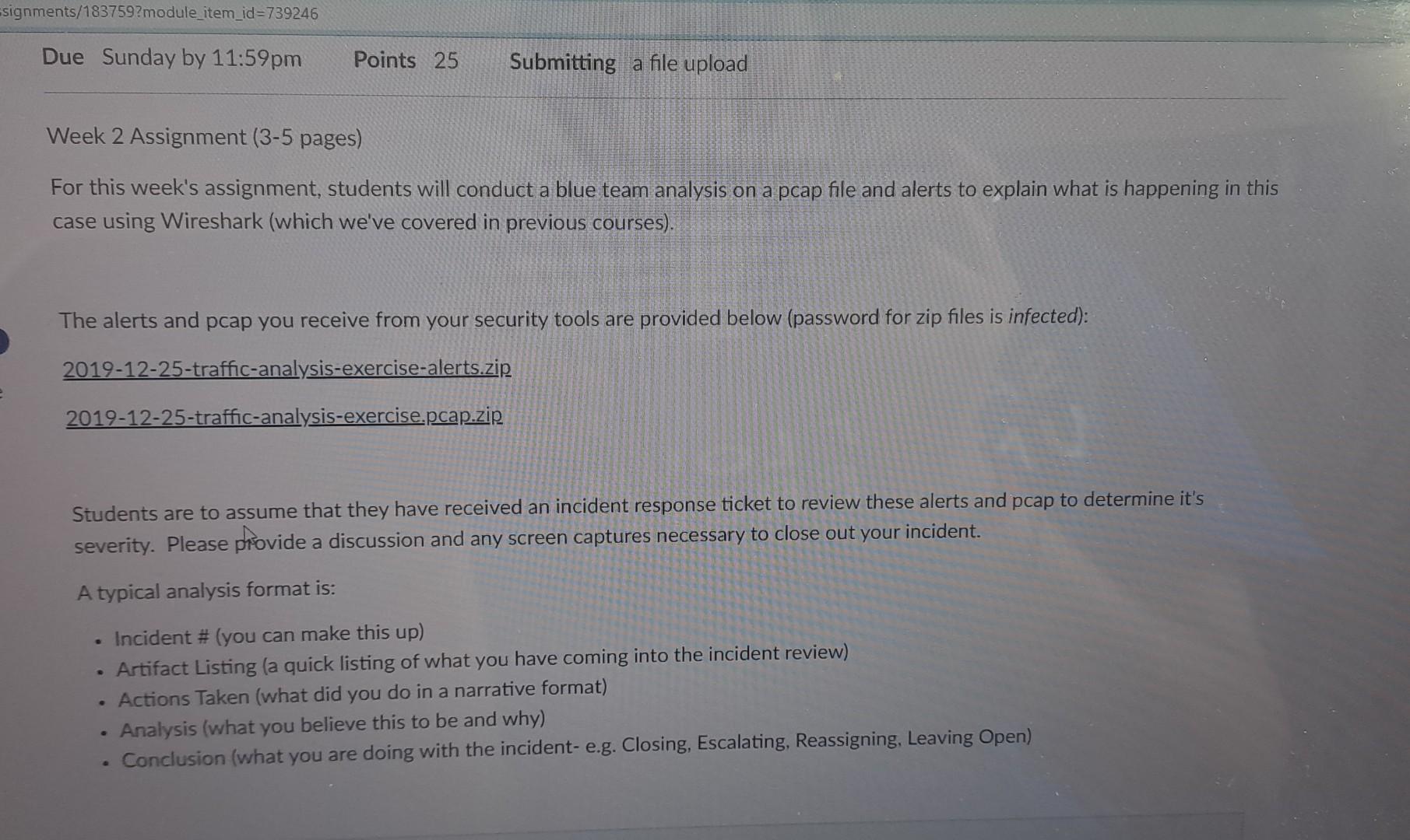 Week 2 Assignment ( 3−5 pages) For this week's | Chegg.com