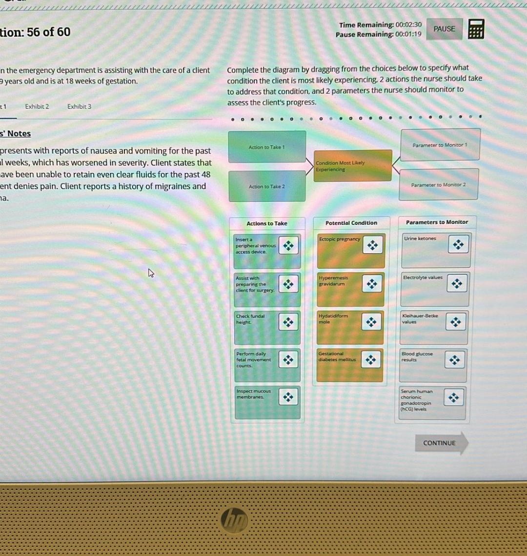 Solved tion: 56 ﻿of 60Time Remaining: 00:02:30Pause | Chegg.com