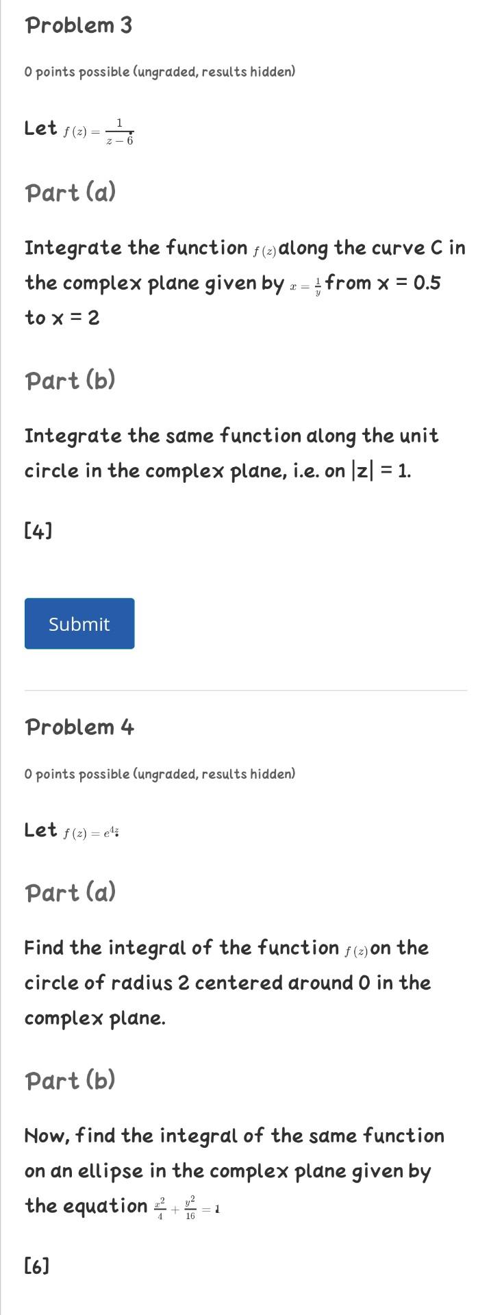Solved Problem 1 O points possible (ungraded, results | Chegg.com
