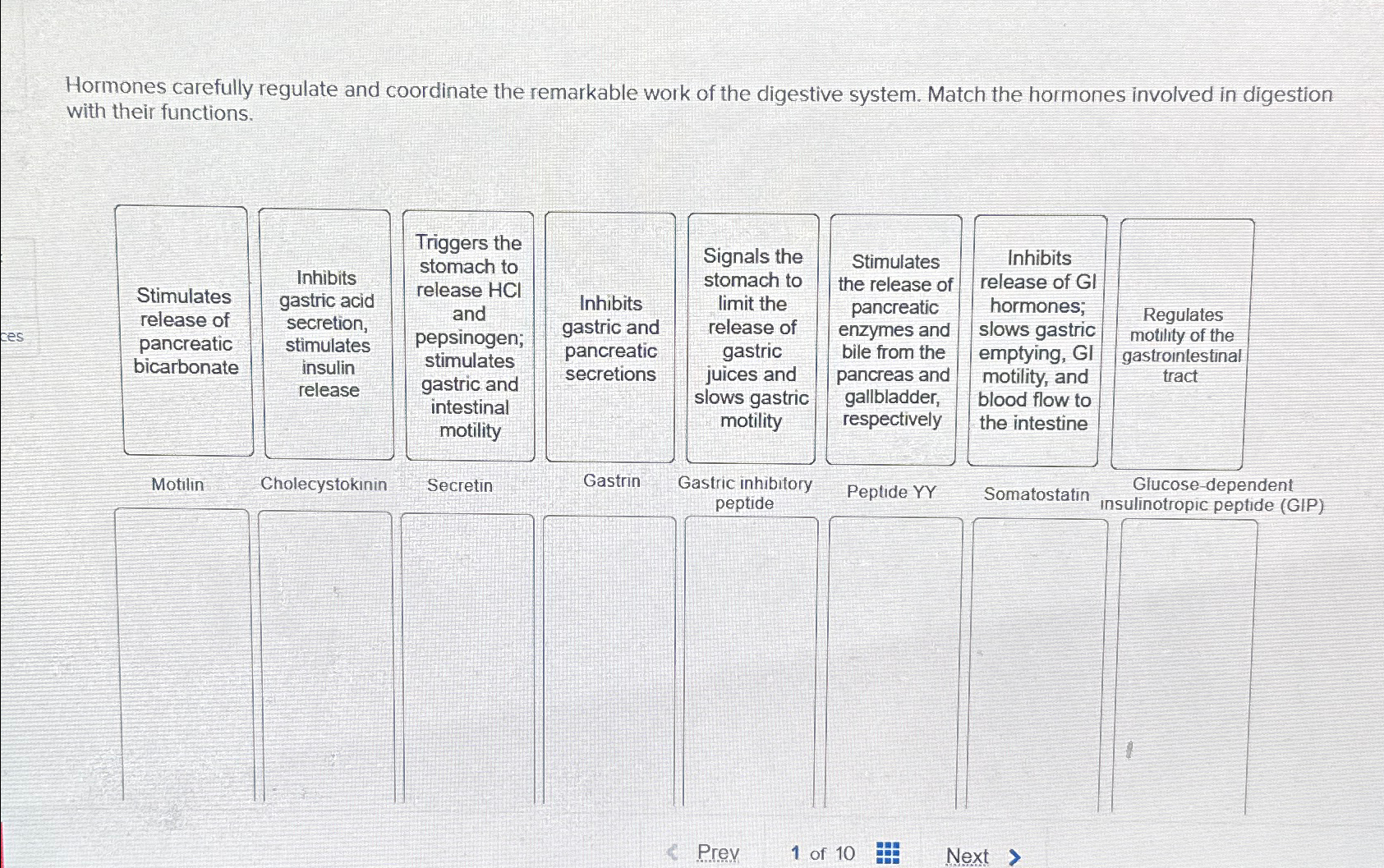 Solved Hormones carefully regulate and coordinate the | Chegg.com