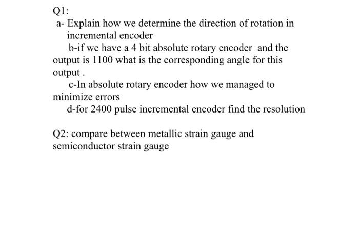 Solved Q1: a- Explain how we determine the direction of | Chegg.com