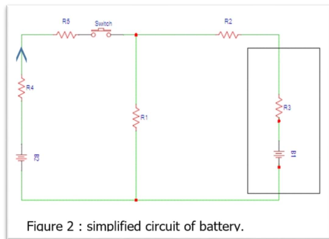 Solved R5 Switch R2 RI B1 B2 Figure 2 : simplified circuit | Chegg.com