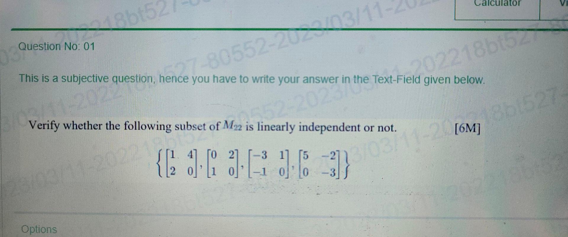 Solved This is a subjective question, hence you have to | Chegg.com
