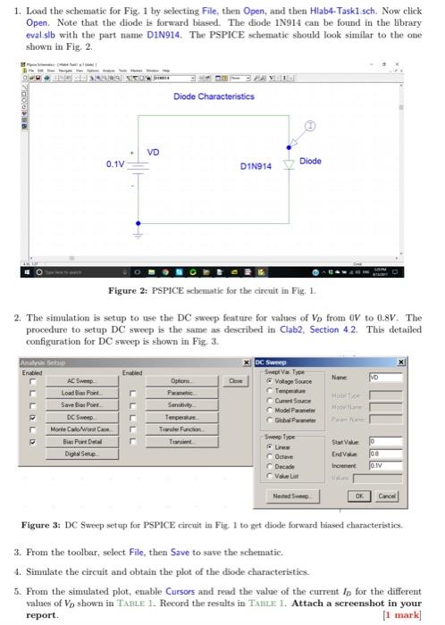 Solved Consider the diode circuit shown in Fig. 1. The | Chegg.com
