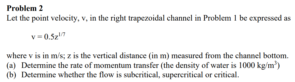 Solved Problem 2Let the point velocity, v, in the right | Chegg.com Solved Problem 2Let the point velocity, v, in the right | Chegg.com