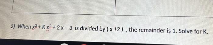 Solved 3a) Use LONG DIVISION to determine: f(x)=x3+3x2−7 by | Chegg.com