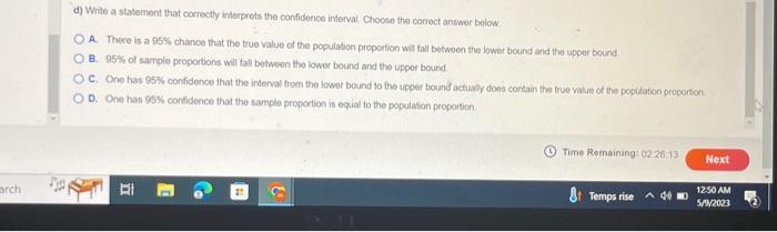 Solved Use the sampie dala and confidence level given below | Chegg.com