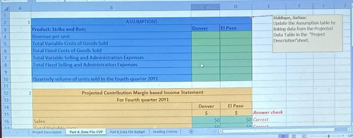 Solved How do i get the 'Projected data table' from the | Chegg.com
