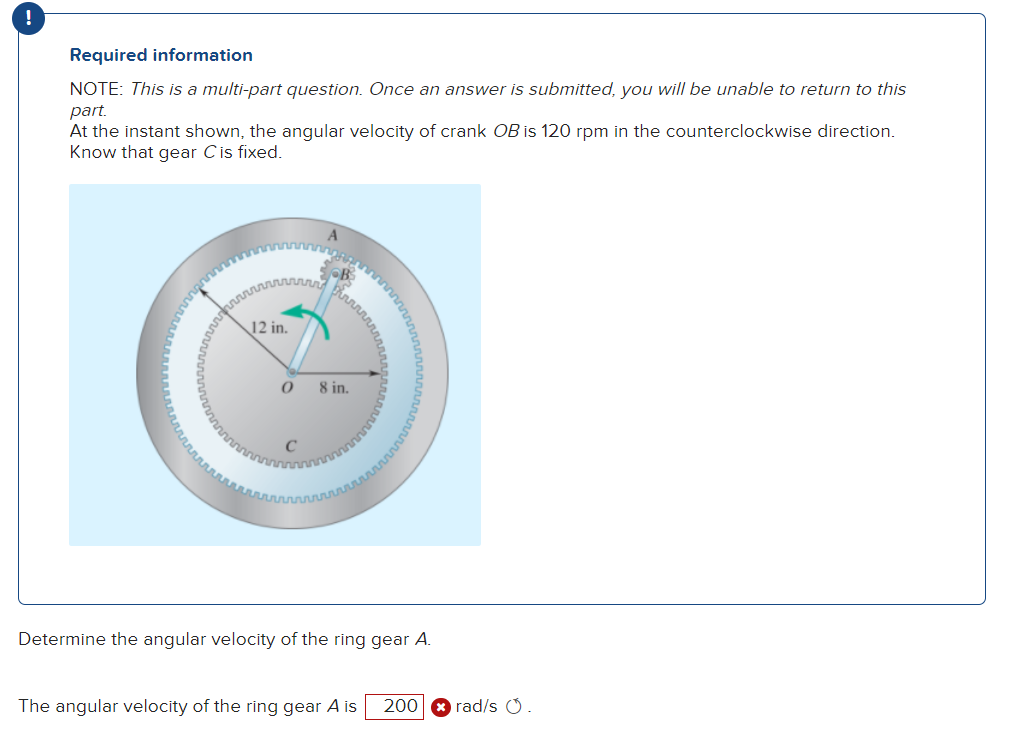 Solved Required informationNOTE: This is a multi-part | Chegg.com