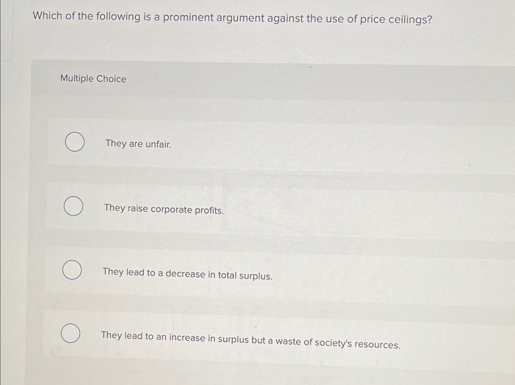 Solved Which of the following is a prominent argument | Chegg.com