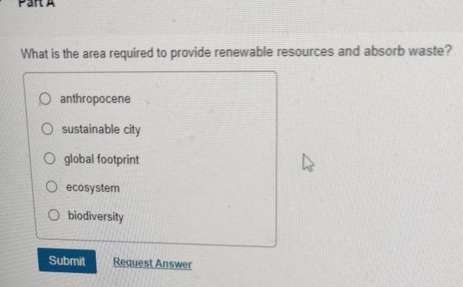 Solved What is the area required to provide renewable | Chegg.com