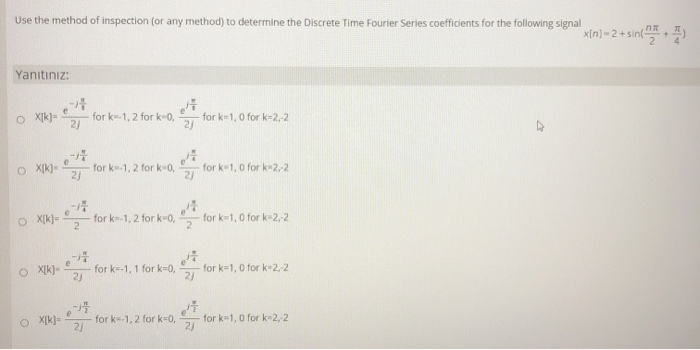Solved Use the method of inspection (or any method) to | Chegg.com
