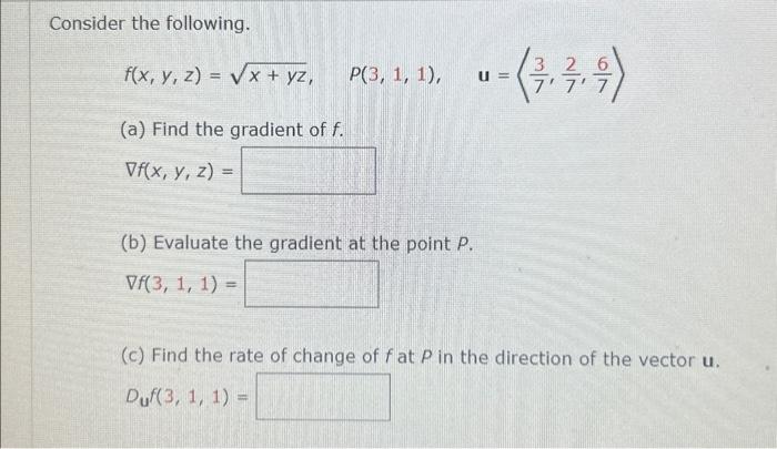 Solved Consider The Following