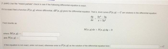 Solved (1 points Use the moved partial check to see if the | Chegg.com
