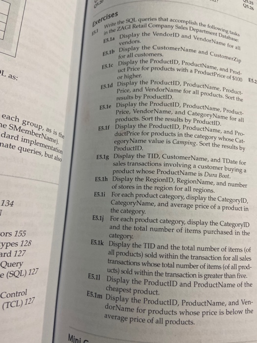 Solved 1) Create SQL queries for the following twelve | Chegg.com