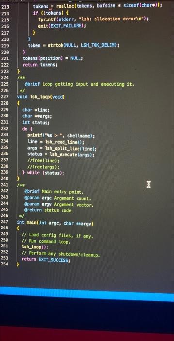 Solved C++ VISUAL STUDIO need help creating a shell program | Chegg.com