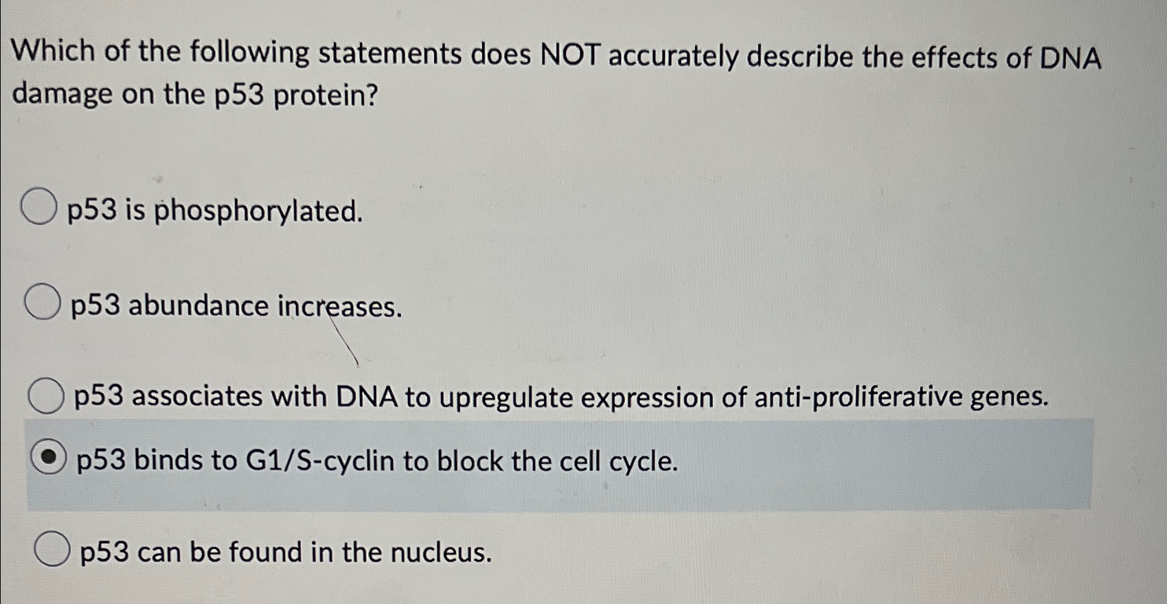 Solved Which of the following statements does NOT accurately | Chegg.com