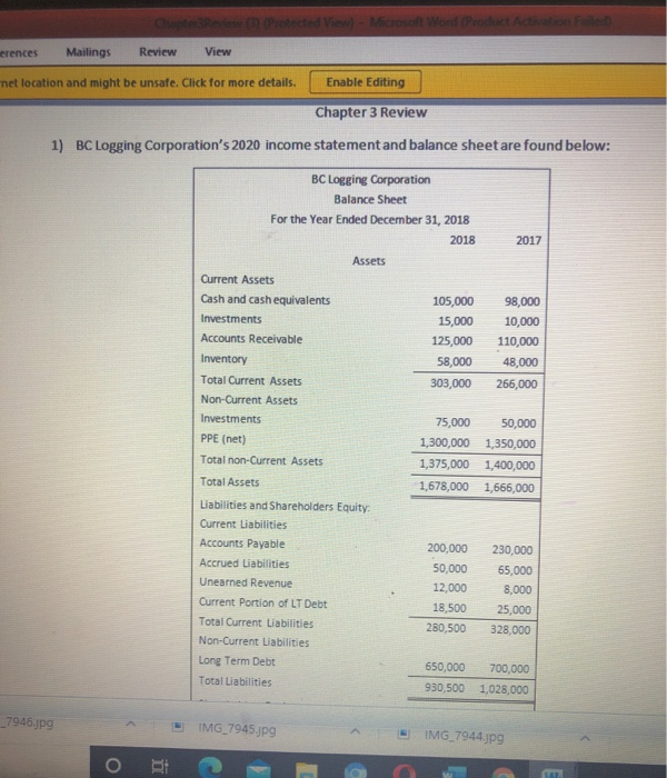 Solved Protected view) Microsoft Word Product Action erences | Chegg.com