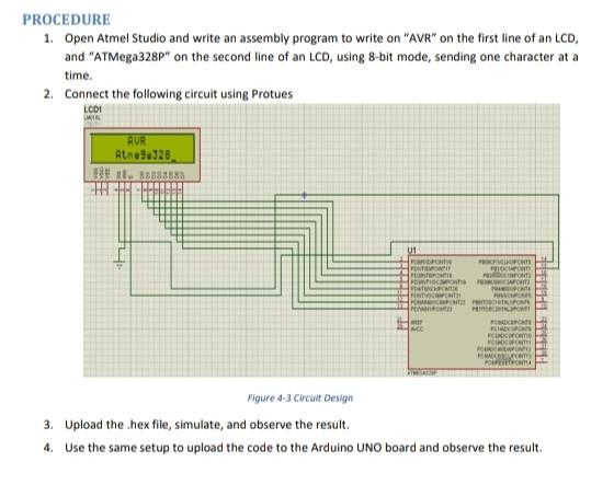 Solved please whrite code AVR simulation atmega328p in | Chegg.com