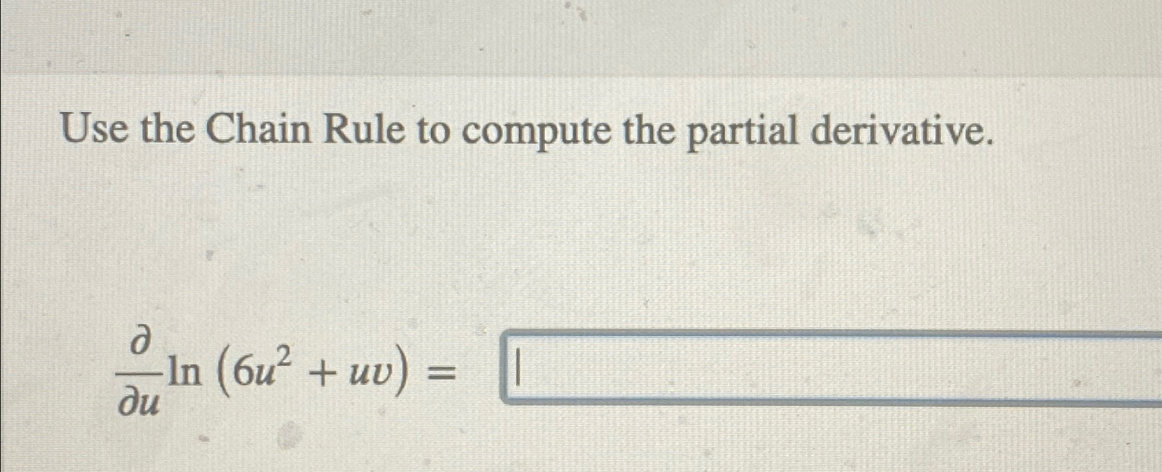 Solved Use the Chain Rule to compute the partial | Chegg.com