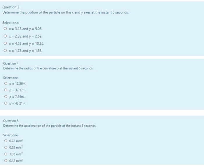 Solved The particle p travels along a path as illustrated in | Chegg.com