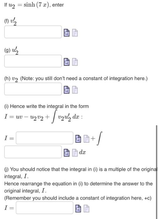 Solved In this question you will use integration by parts | Chegg.com