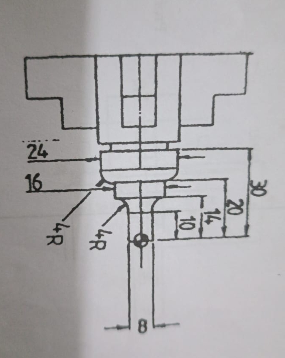 Solved write a part of G code and M code ? | Chegg.com