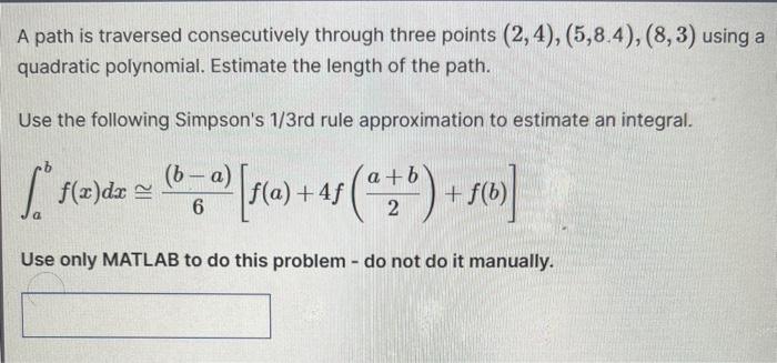 Solved A path is traversed consecutively through three | Chegg.com