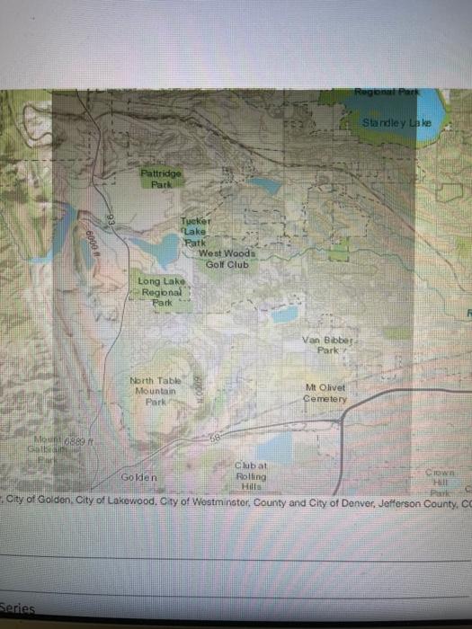 Solved Golden Quadrangle, Colorado Use the Bedrock Geology | Chegg.com