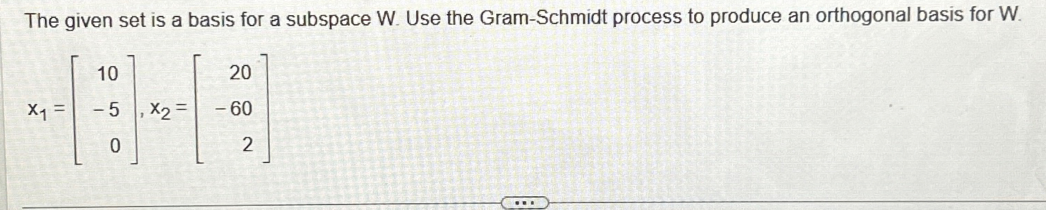Solved Find Qr Factorization Of Matrix Aa ﻿the Given