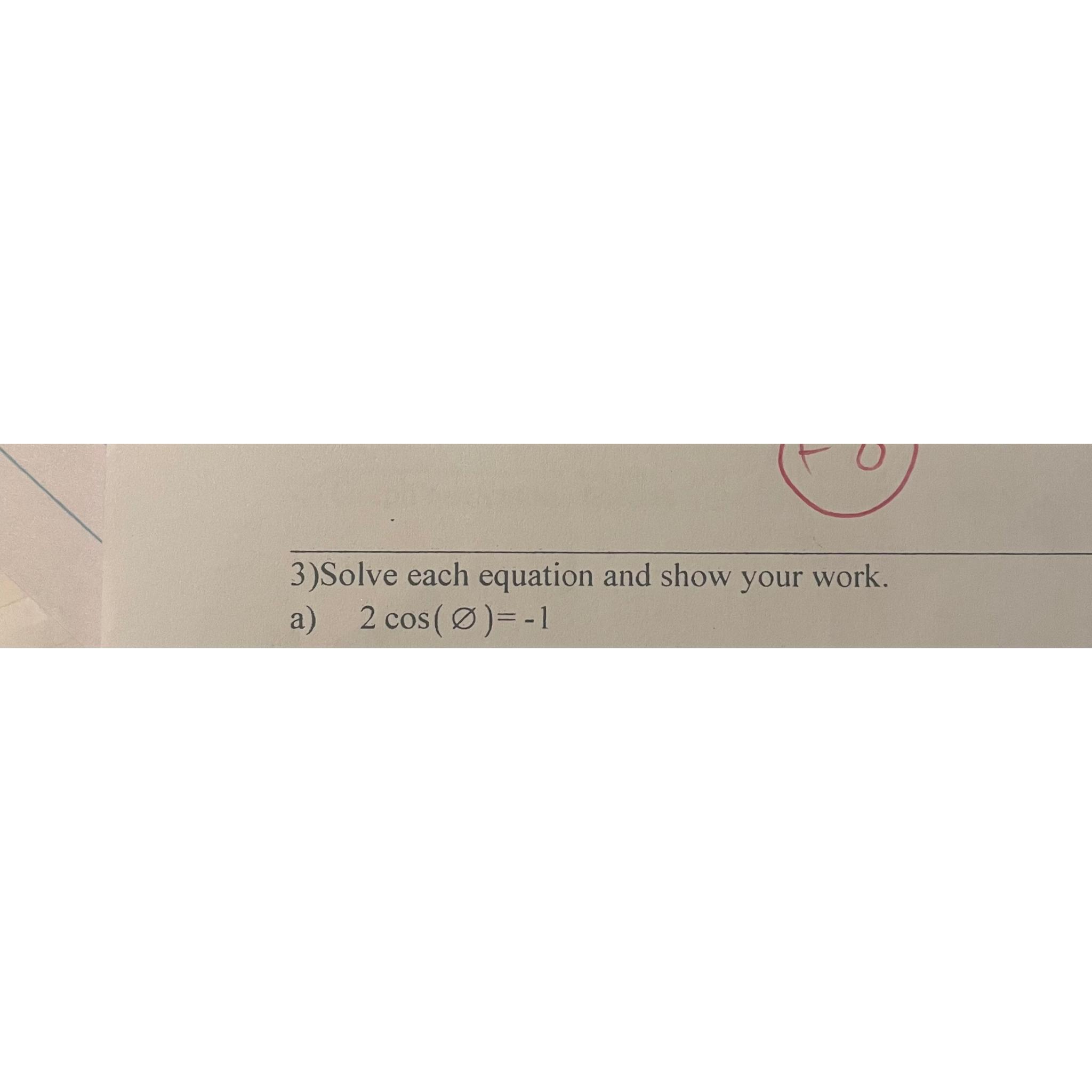 Solved Solve each equation and show your work.a) | Chegg.com Solved Solve each equation and show your work.a) | Chegg.com