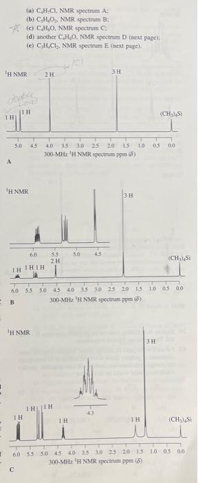 Solved 38 Assign Structures To The Following Molecules On