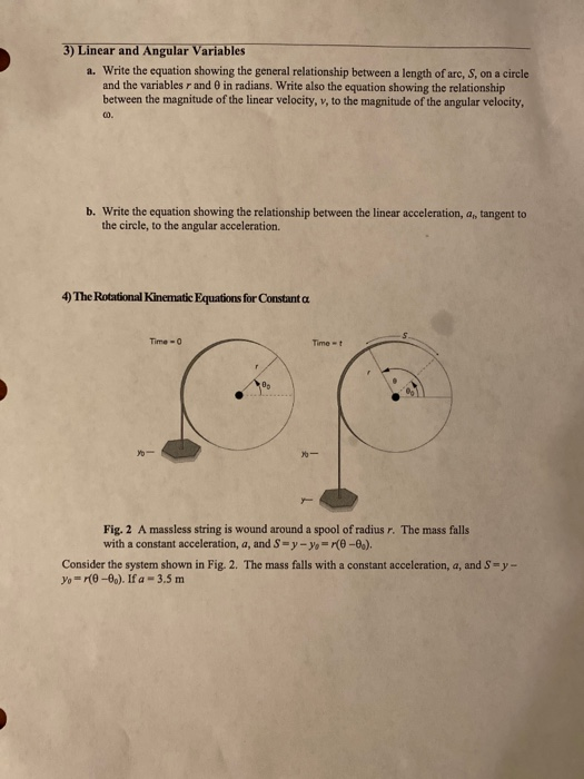 Solved Lab 7 Assignment: Introduction to Rotation 1) | Chegg.com