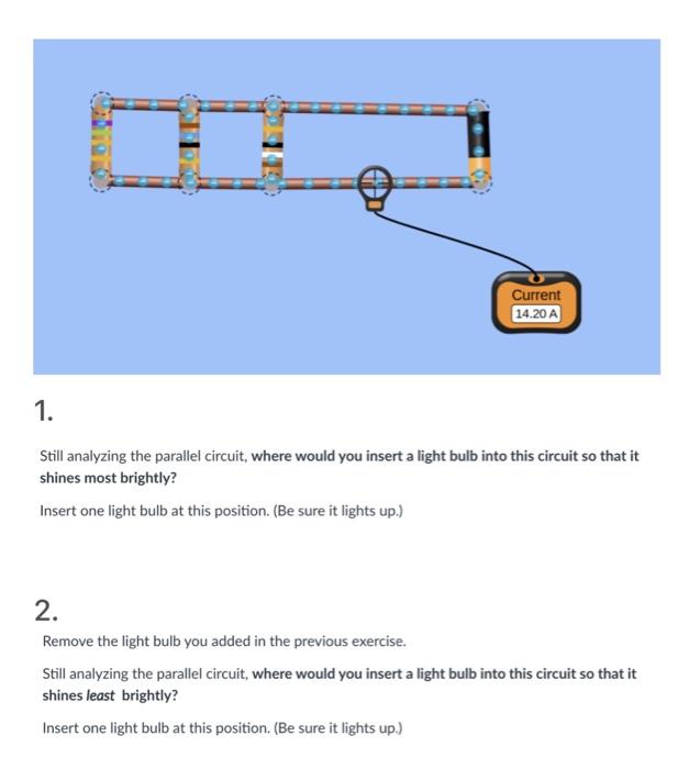Solved Still analyzing the parallel circuit, where would you | Chegg.com