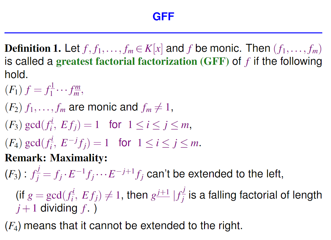 Solved Definition 1. ﻿Let f,f1,dots,fminK[x] ﻿and f ﻿be | Chegg.com