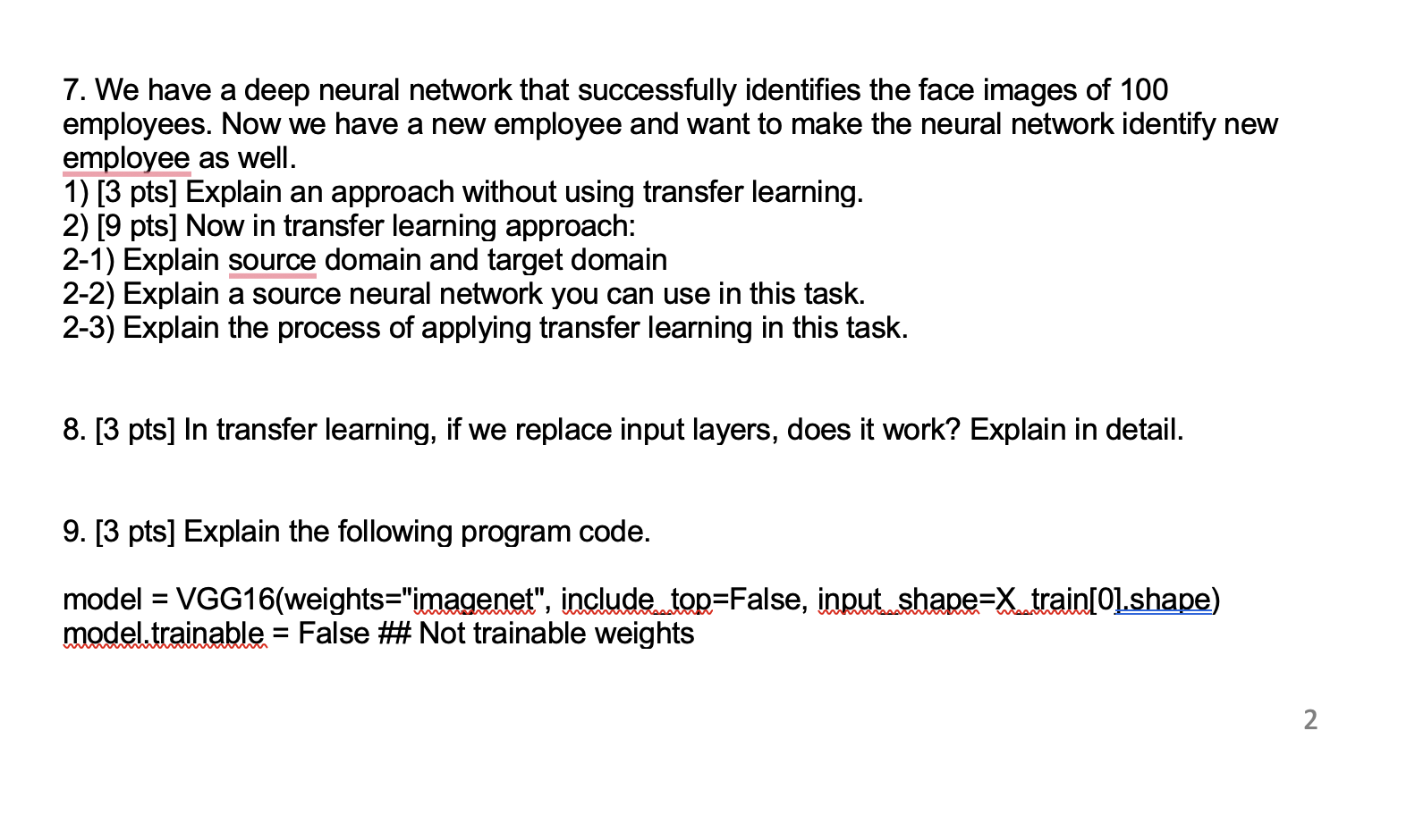 Solved We have a deep neural network that successfully | Chegg.com