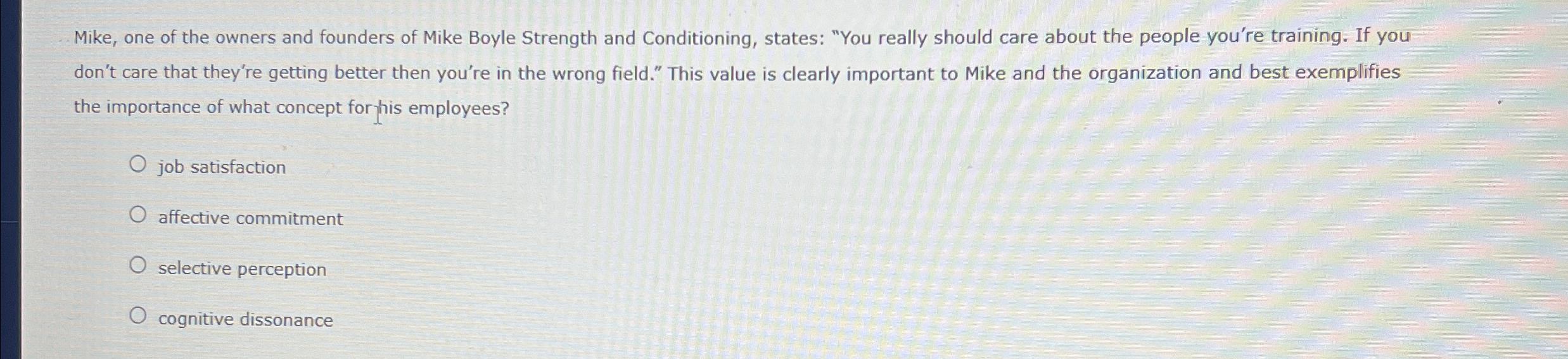 Solved Mike, one of the owners and founders of Mike Boyle | Chegg.com