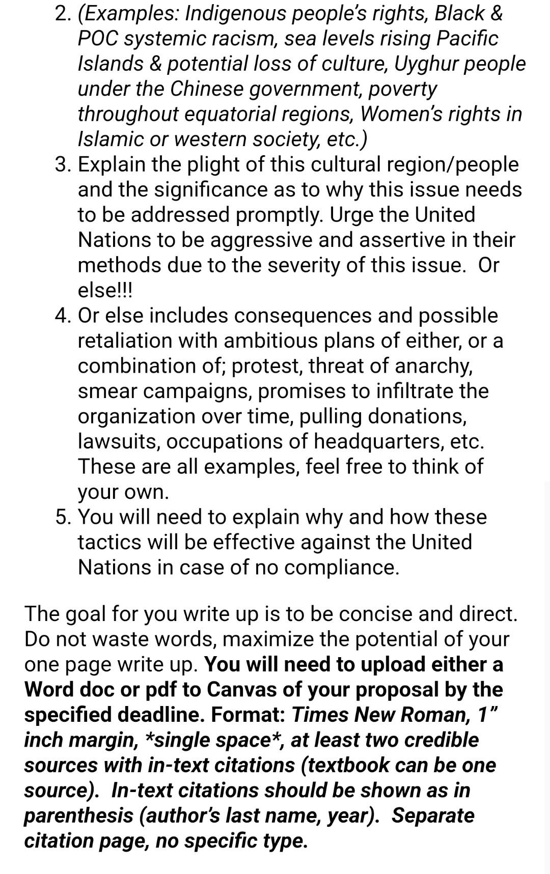 You are expected to write up a one-page singled space | Chegg.com