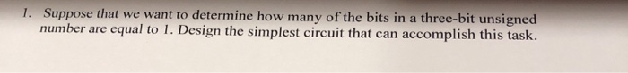 Solved 1. Suppose that we want to determine how many of the | Chegg.com