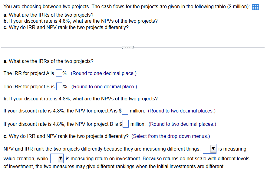 Solved Ask a question... You are choosing between two | Chegg.com