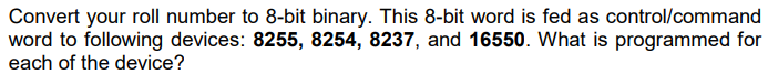 Solved Convert 47 ﻿to 8 -bit binary. This 8 -bit word is fed | Chegg.com