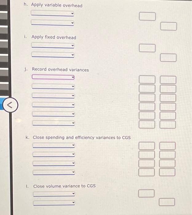 Solved Basic Variance Analysis, Revision of Standards, | Chegg.com