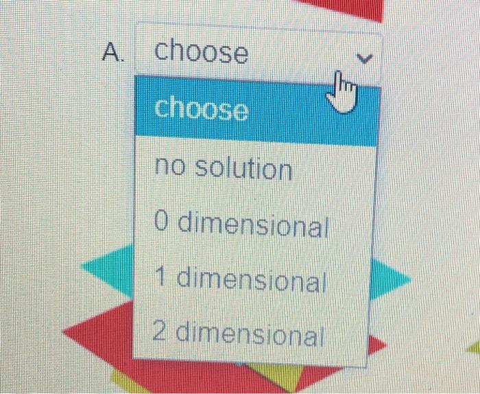 Solved A choose B. choose C choose D. Choose E choose F | Chegg.com