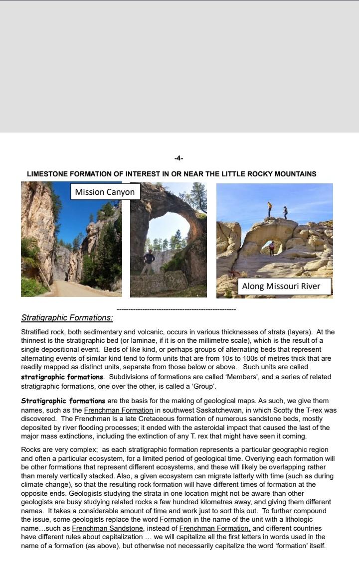 Consider limestone. Basic definition ... A | Chegg.com